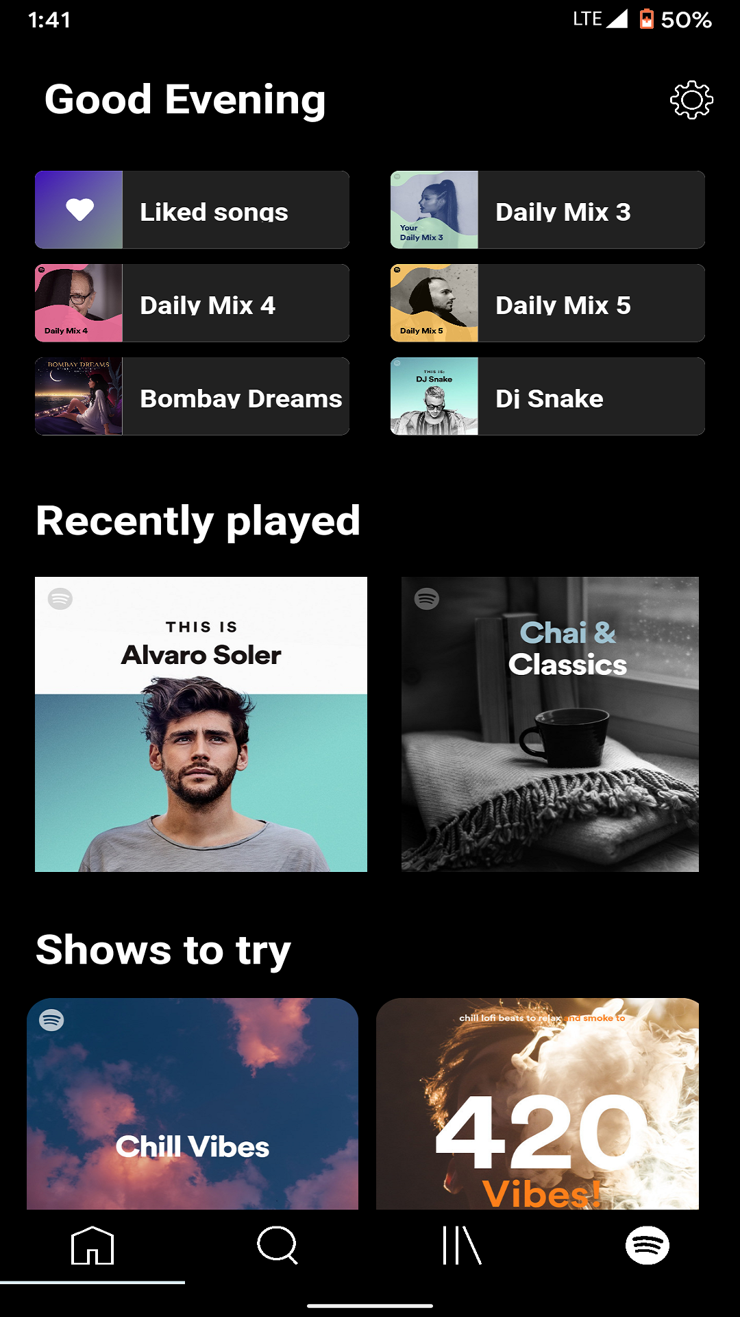 Spotify clone Spotify clone